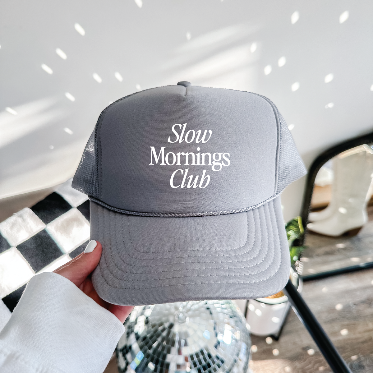 Slow Mornings Club Cap – Blonde Ambition Apparel